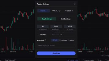 Axiom Trade: Best Fees and How to Change Them - Meme Coin Navigator